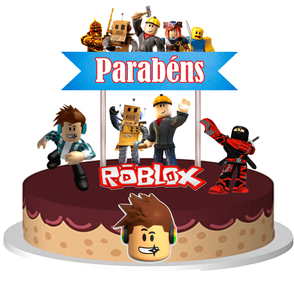 Topo de Bolo Roblox
